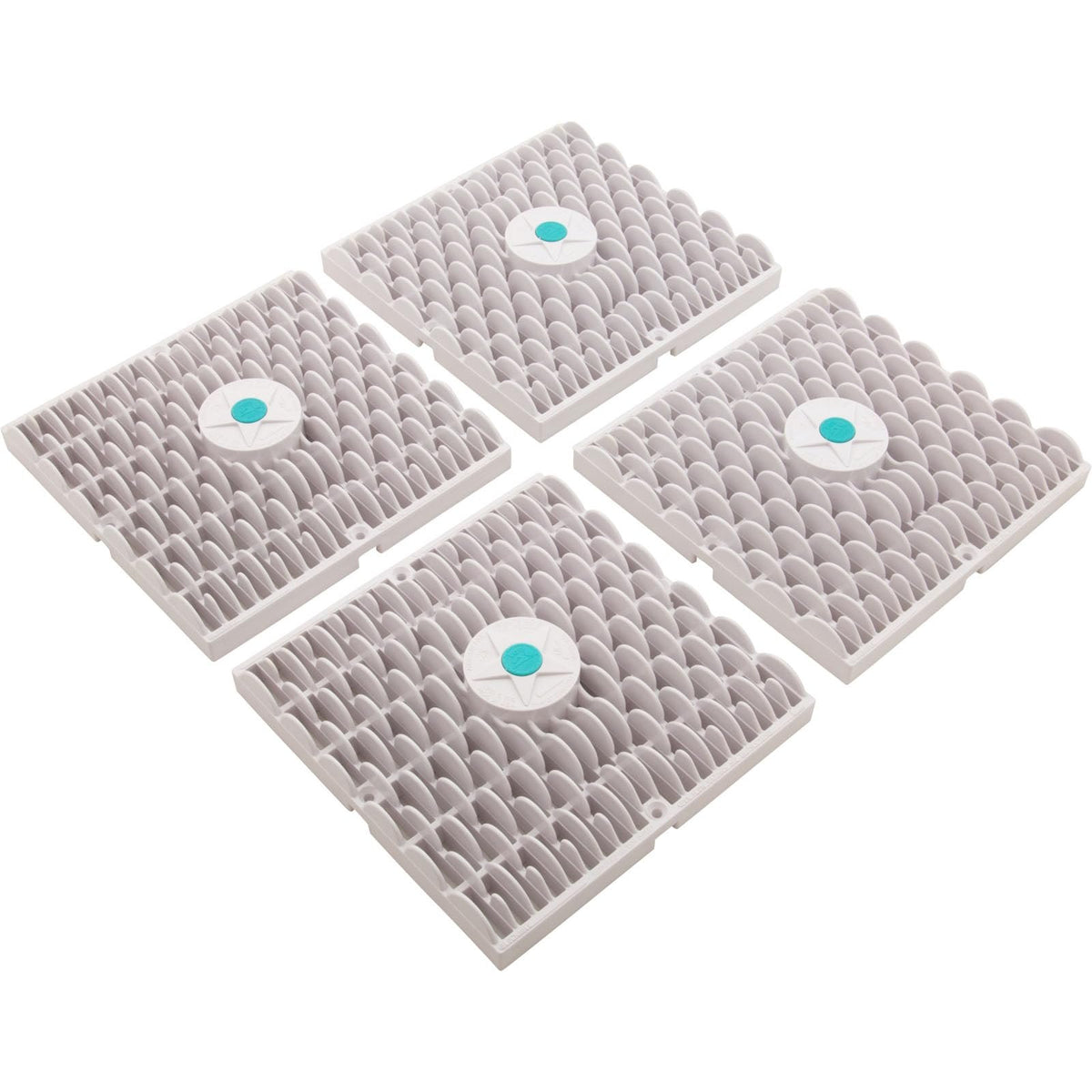 Aquastar Wave Drain With Frame And Grate - White – Aabaco Store