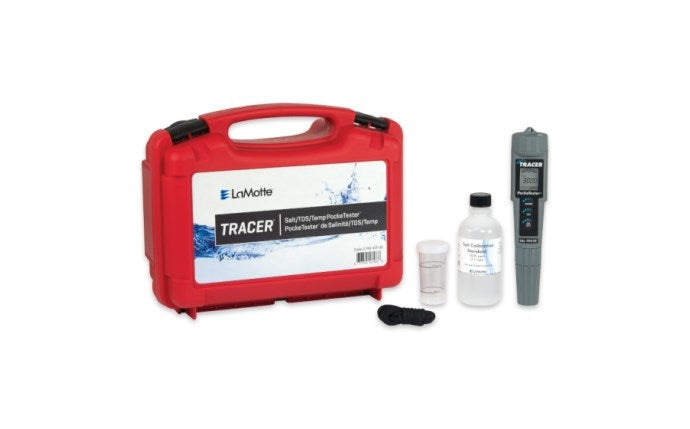 LAMOTTE Salt/TDS/Conductivity/Temp TRACER PockeTester 1749-KIT-01 ...