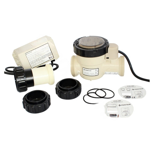 PENTAIR iChlor 15 Salt Chlorine Generator PWR PCK 110 Bundle 523080 ...