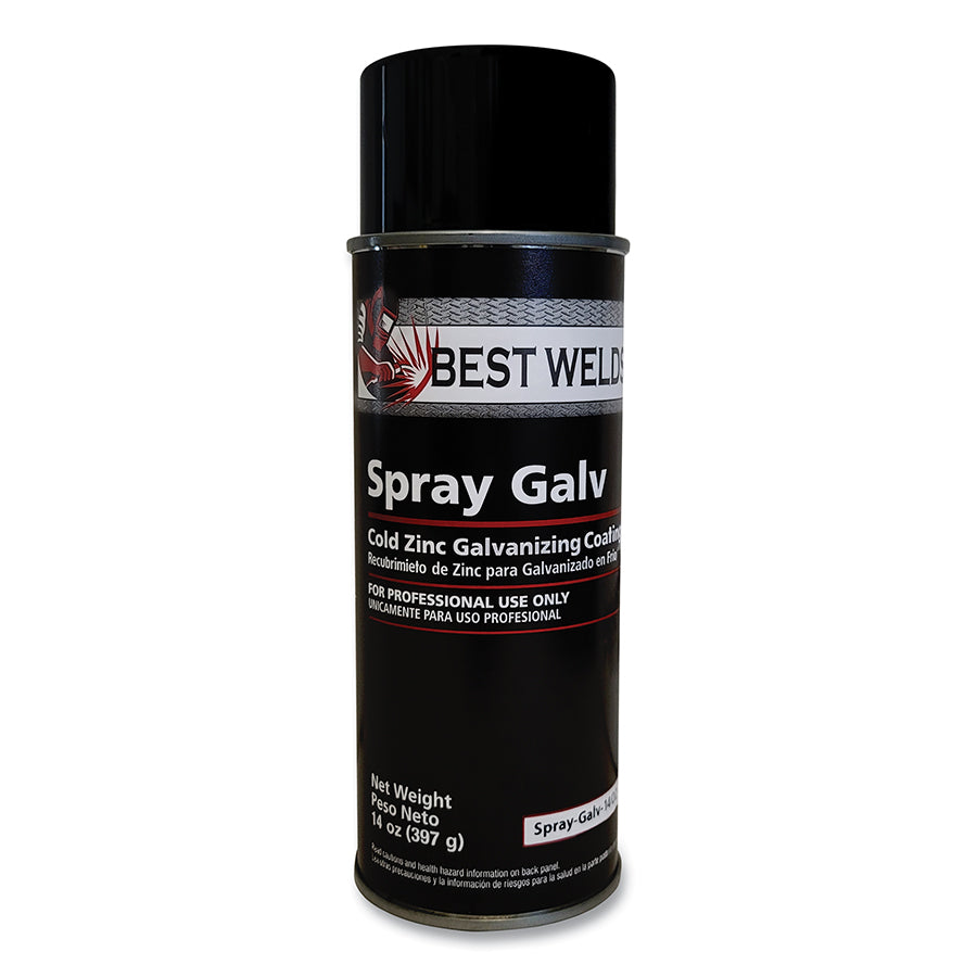 Best Welds Cold Zinc Galvanizing Primer, Qty 12, (14 oz Aerosol Can ...