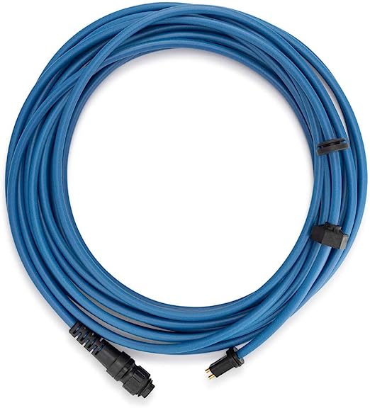 DOLPHIN CLEANERS 40' 2-Wire Blue Diagnostic Cable with DIY End No Swiv ...