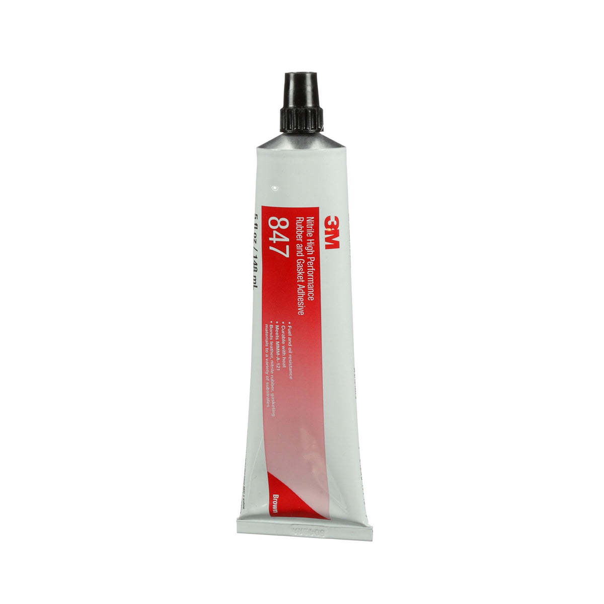 3M Nitrile High Performance Rubber and Gasket Adhesive 847, Brown ...