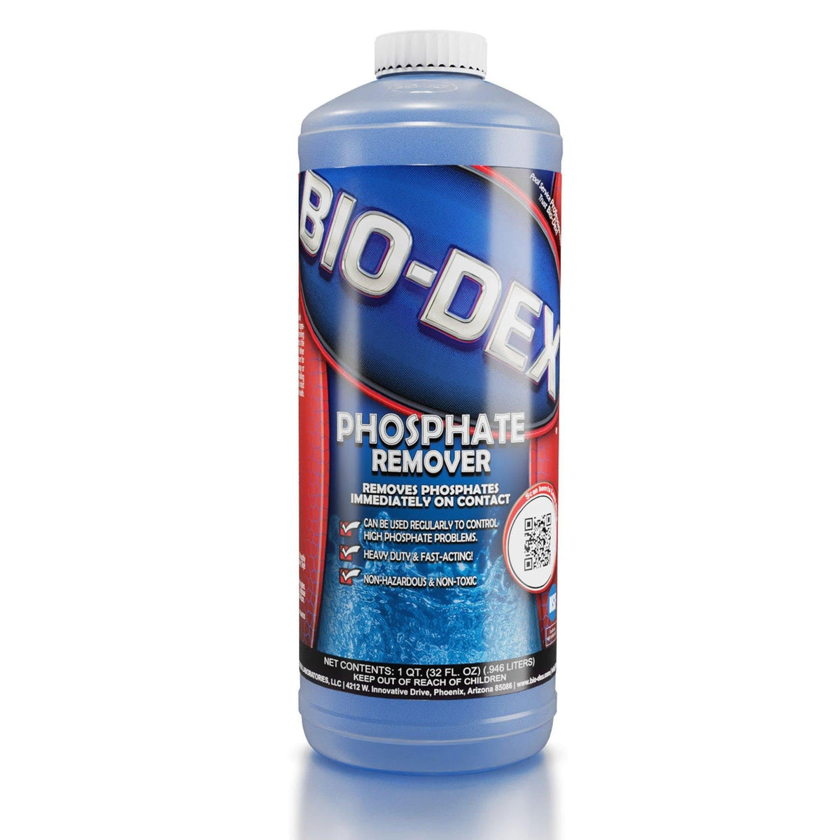 Bio-Dex Laboratories BD08 Bio-Dex Swimming Pool Phosphate Remover-1 Qu ...