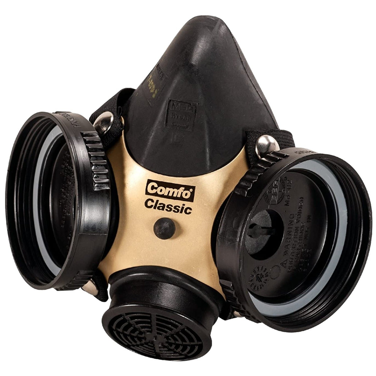 MSA 808076 Comfo Classic® Air Purifying Respirator - Hycar Rubber - La ...