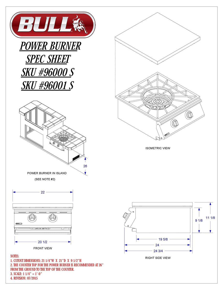 Bull Power Side-Burners – Aabaco Store