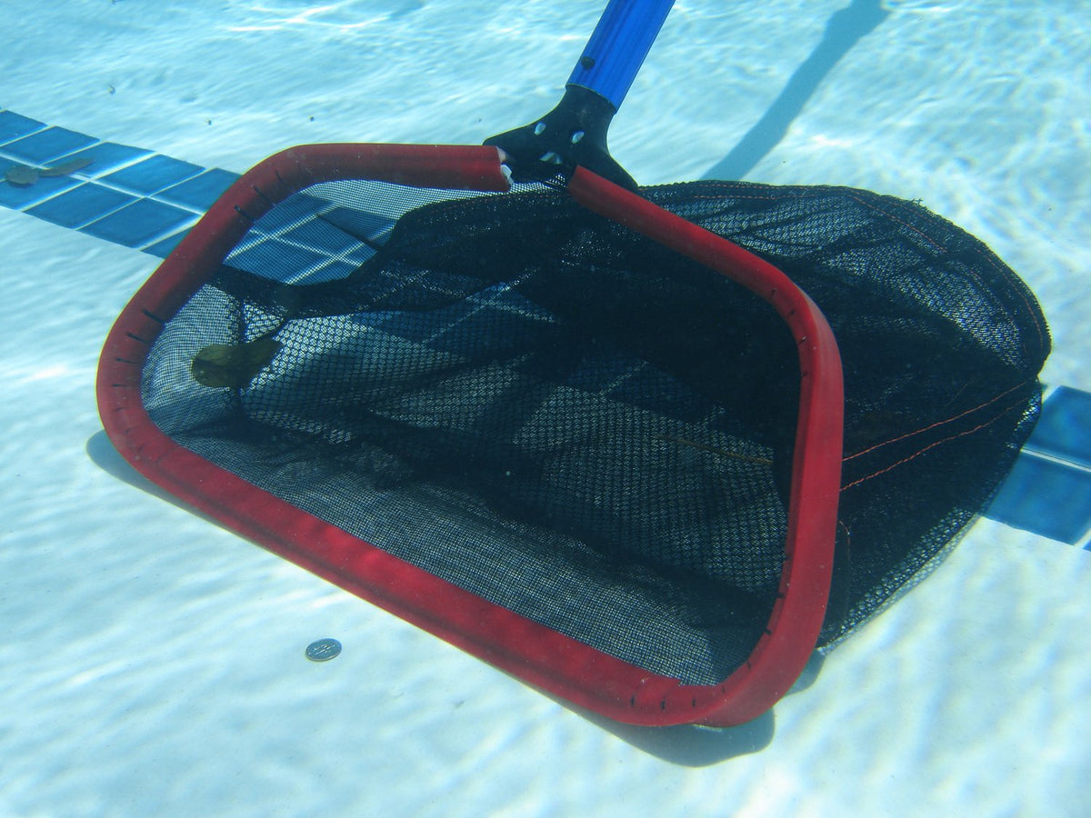 Purity Pool RBRB Red Baron 20-Inch Professional Leaf Rake, Rag Bag Mod ...