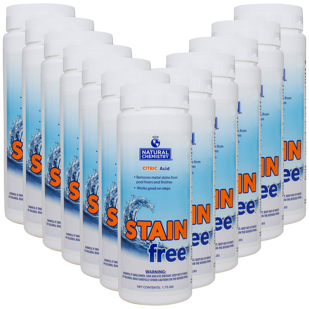 Natural Chemistry Stain Free, 1.75 lb, Pack of 2, 100% Citric Acid, El ...