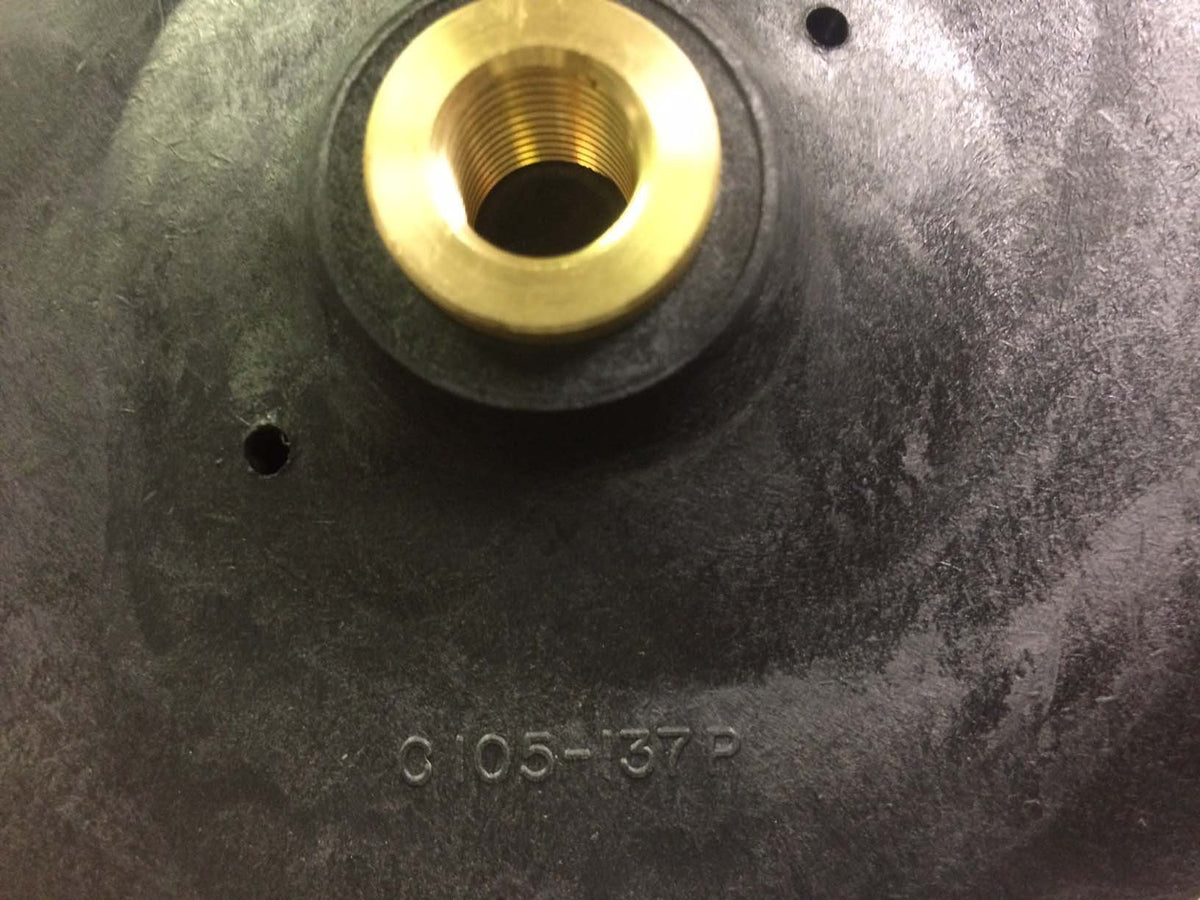 Pentair C105-137P Single Phase Impeller Assembly Replacement Sta-Rite ...