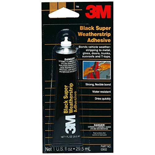 3M Black Super Weatherstrip Adhesive – Aabaco Store