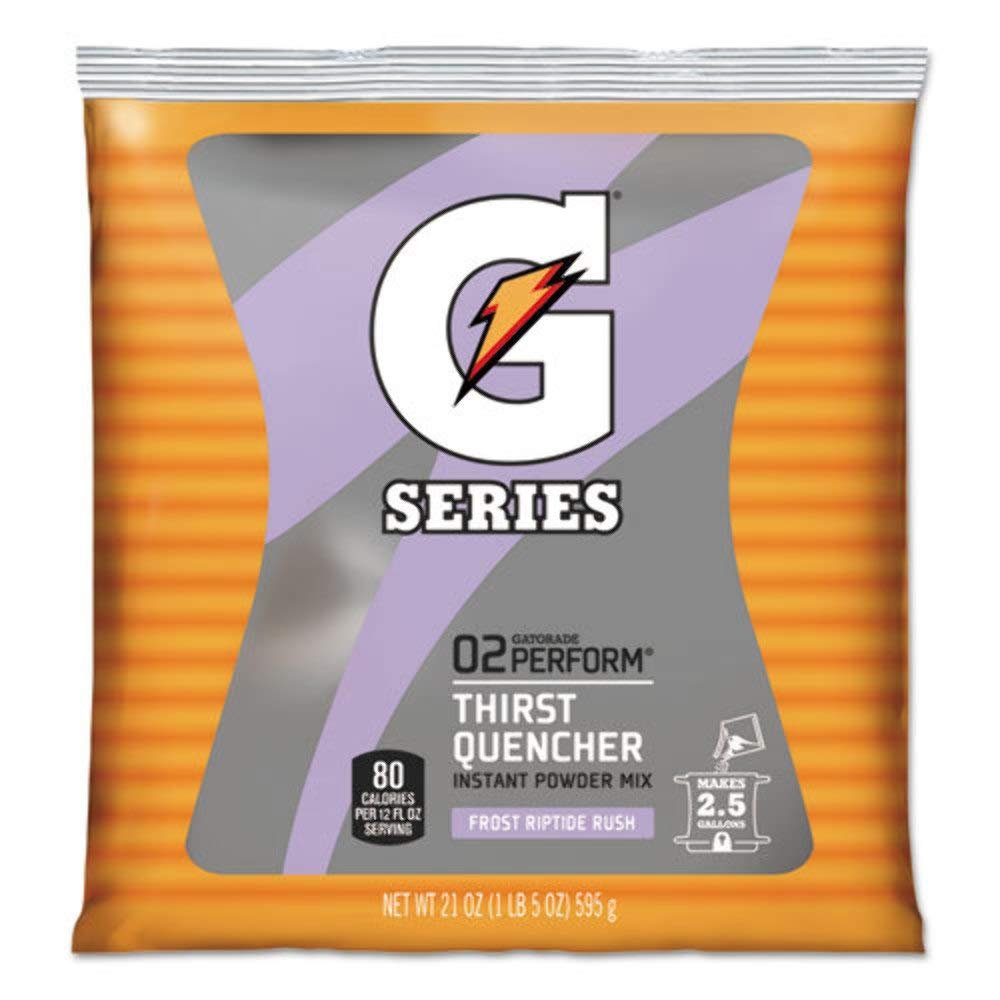 Gatorade Frost Riptide Rush Powder, 21-Ounce Pouch – Aabaco Store