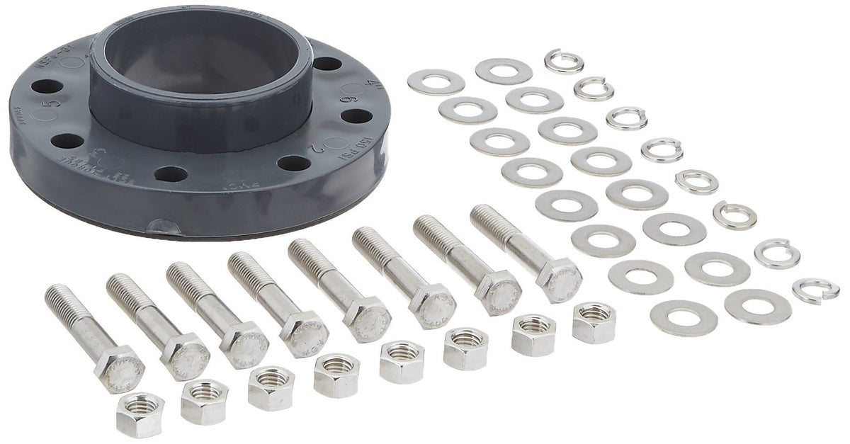 Pentair 357262 4-Inch Flange Assembly Kit with Gasket and Stainless St ...