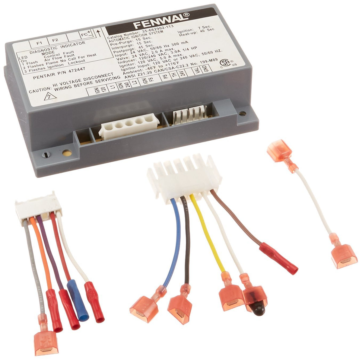 Pentair 460783 Ignition Control Module Replacement Kit MiniMax NT Pool ...