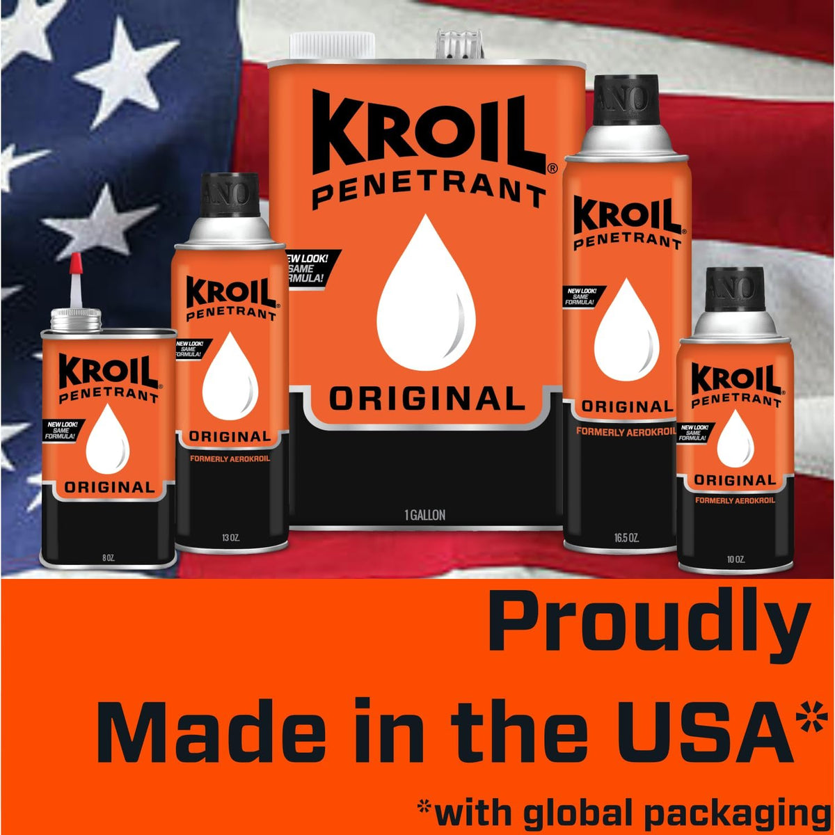 Kroil Original Penetrating Oil (Liquid-1 Gallon Can-Single) | Penetran ...